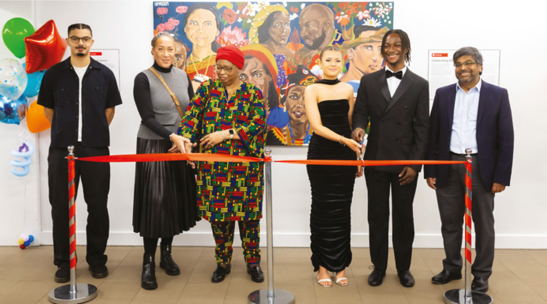 University of Leicester Unveils Windrush Mural - African Caribbean Centre